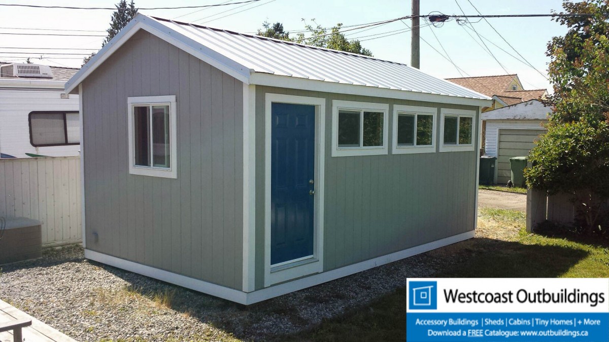12x20 Vancouver Modular Garage By Westcoast Outbuildings